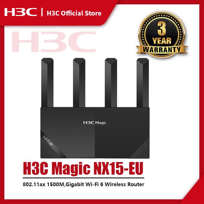 Promo H3C Magic NX15-EU 802.11ax 1500M Gigabit Wi-Fi 6 Wireless Router -H3C Magic NX15-EU Cicil ...