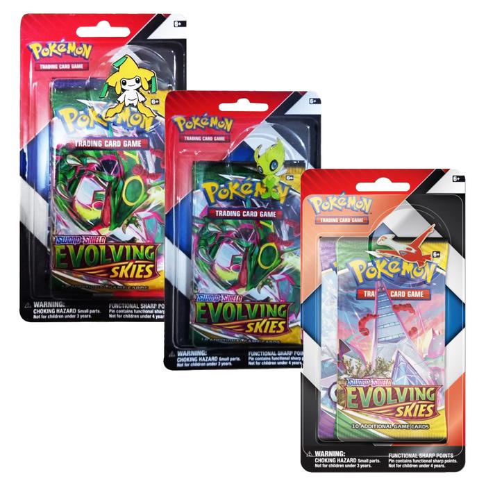 Promo Pokemon Card Latias Jirachi Celebi Pin Collection Blister ...