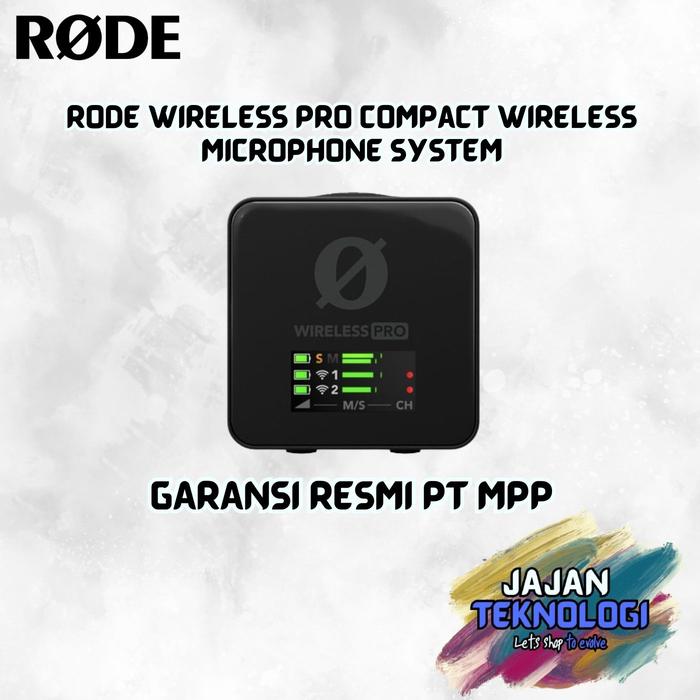 Jual RODE Wireless PRO Compact Wireless Microphone System - Jakarta ...