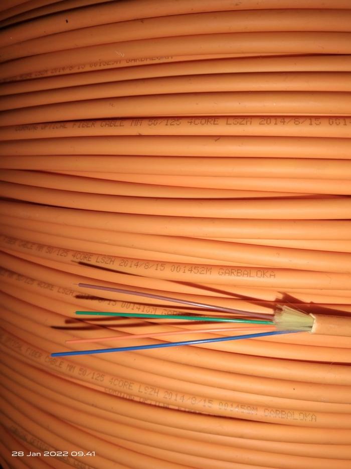 Jual Cable Bundle 4 Core OM2 Multimode 50/125um LSZH 20 Meter - Kota ...