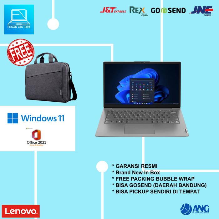 Jual Lenovo V14 G3 IAP-82TS00APID /Core i5-1235U/8GB/512GB/Grey - Kota Bandung - Funan Van Java ...