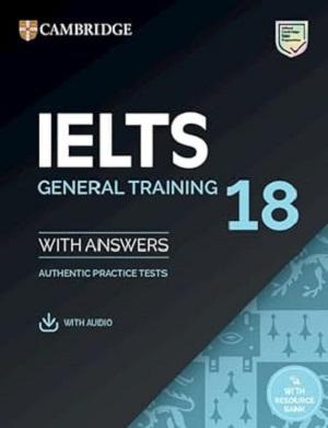 Jual IELTS 18 General Training Student's Bk w Ans w Audio w Resource ...