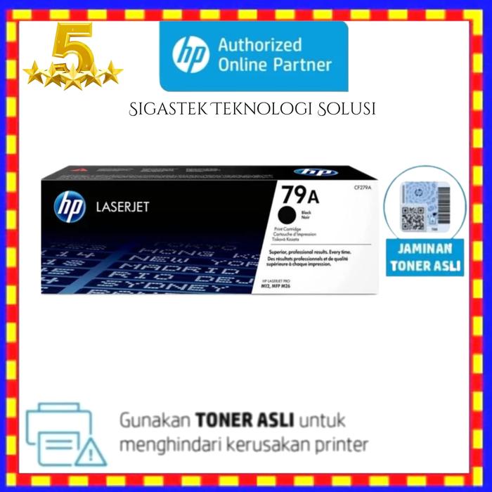 Jual Toner 79A(CF279A) Black Original, Printer,P1100,M1130,and,M1210 ...