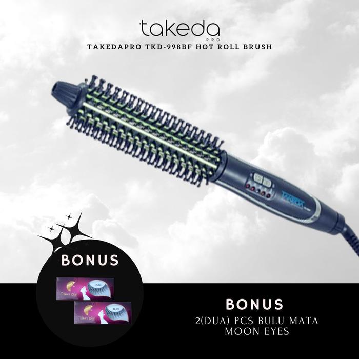 Jual Catok Takeda Hot Roll Brush Tkd-998bf - Catokan Curling Di Seller ...