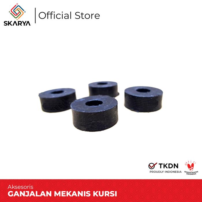 Jual Ganjalan Plastik Spacer Plastik Hitam Ganjalan Mekanik Kursi (Baru ...