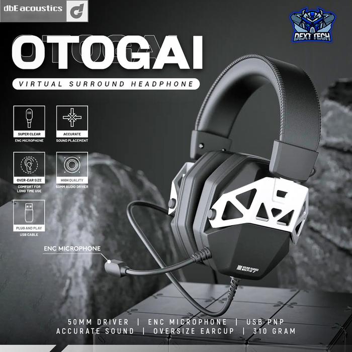 Jual dbE Otogai 7.1 Virtual Surround Gaming Headphone with ENC ...