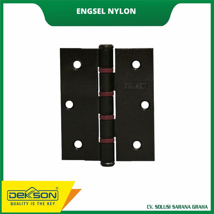 Jual Engsel Besi DEKKSON DKS NYLON 3X2.5X2MM 4NR BA Engsel Jendela ...