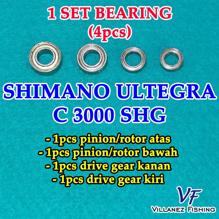 Jual BEARING REEL SET SHIMANO ULTEGRA MINI BEARING PANCING SPARE PART ...