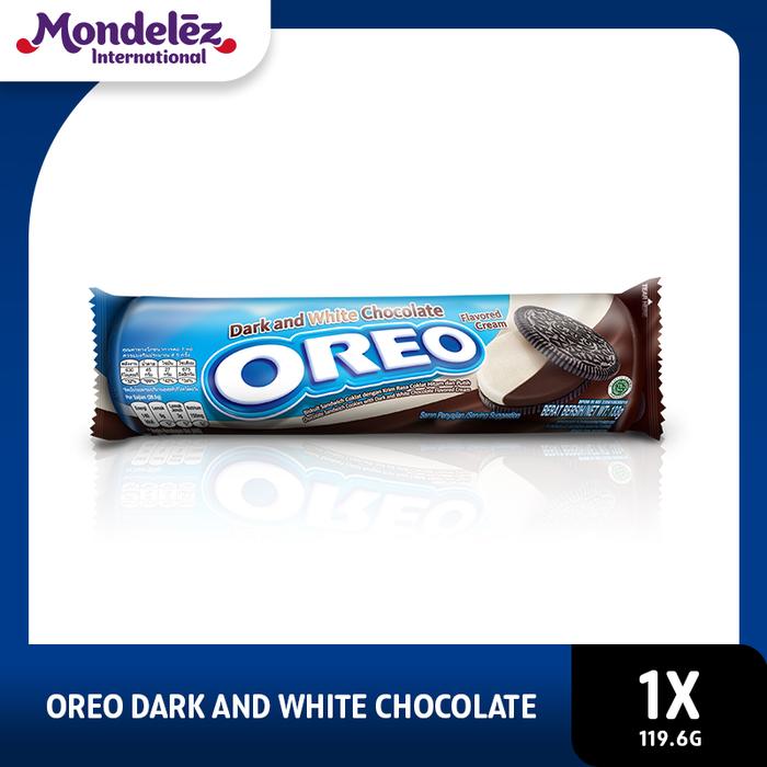 Promo Oreo Biskuit Dark & White Chocolate 119.6g - Snack - - Oreo,Kraft ...