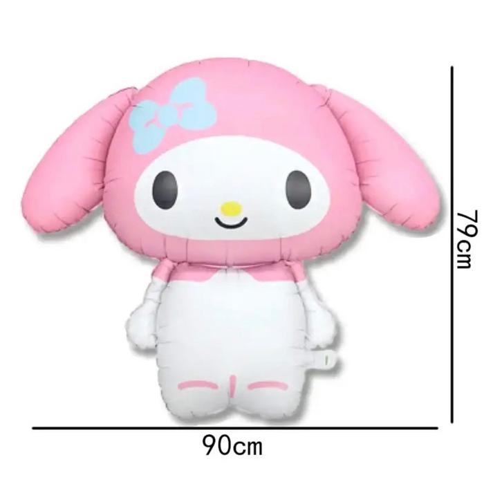 Jual Balon Foil Sanrio Pompompurin Cinnamoroll My Melody Kuromi Jumbo ...