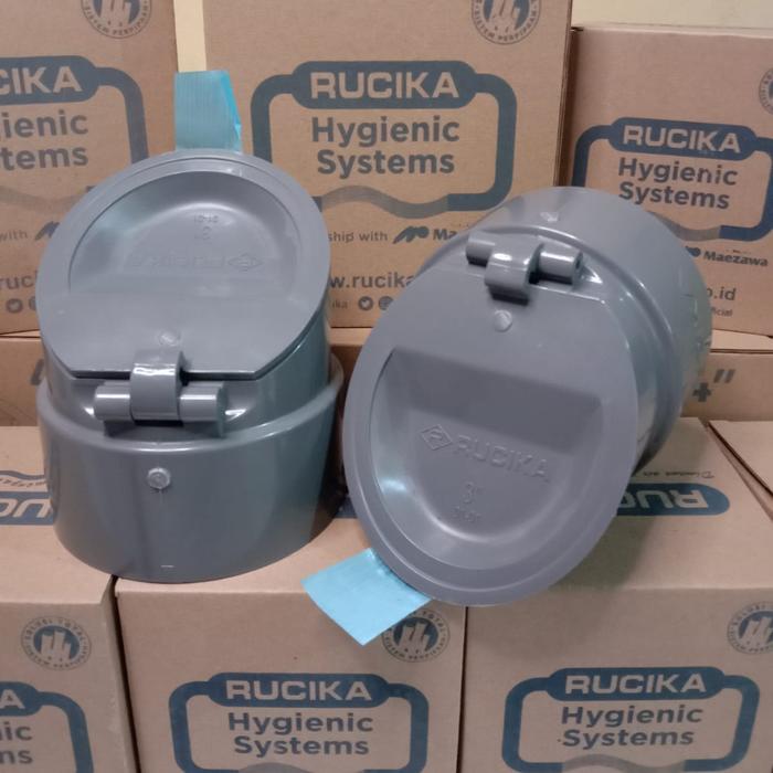 Jual Back Flow Valve Rucika 3 Inch Anti Tikus Dan Serangga 4 inc 2 ...