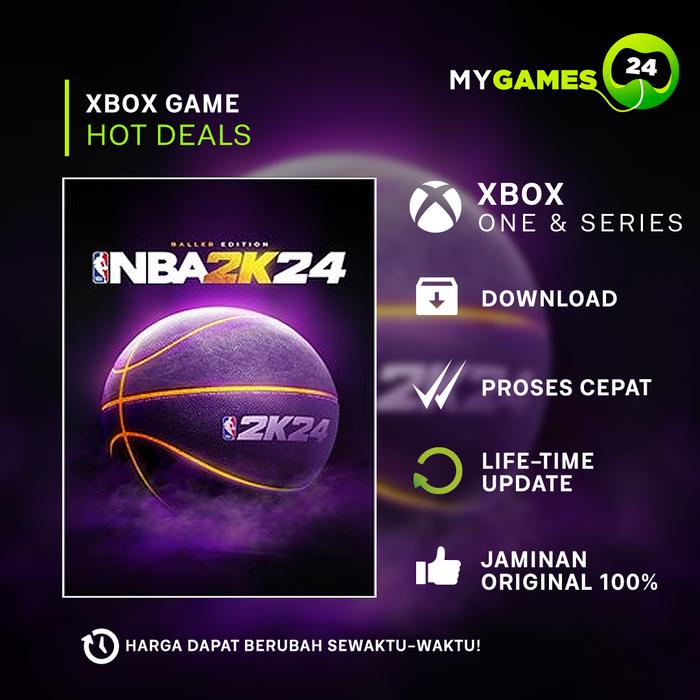Jual NBA 2K24 Baller Edition Xbox one series X|S redeem - Kota Bekasi ...