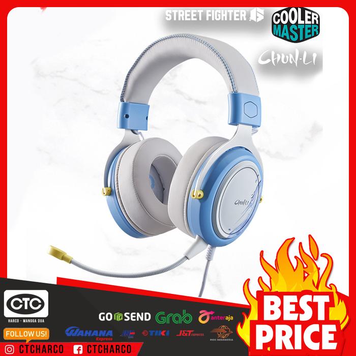 Promo Headset Gaming Cooler Master CH331 SF6 Chun-Li Edition Gaming ...