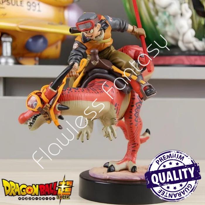 Jual Dragon Ball DBZ Son Goku Riding Dragon Dino Battle Action Figure ...