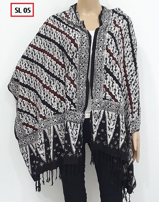 Jual Selendang Syal Batik Pashmina Batik Motif Etnik Tradisional - SL ...
