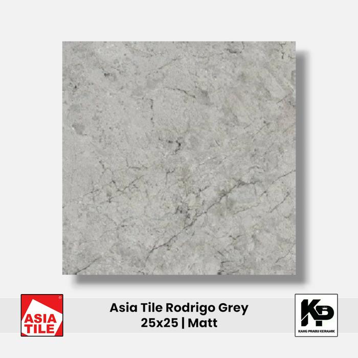 Jual Keramik ASIA TILE Rodrigo Grey 25x25 - Jakarta Pusat - Putra Prabu ...
