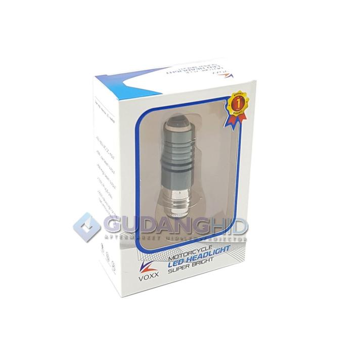Promo Lampu Motor Bebek Matic M5 LED Laser H6 Lensa AC DC Hi-Lo 8W+8W ...