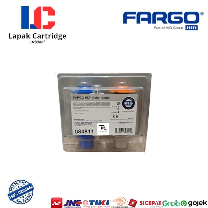 Jual RIBBON COLOR YMCK FARGO HDP8500 TINTA WARNA 500 IMAGES PN : 084811 ...