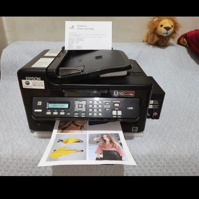 Jual Epson L550 Print Scan Copy Fax ADF Ethernet - Jakarta Timur ...