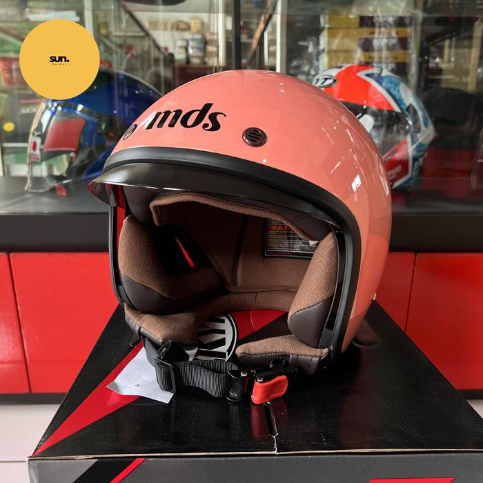Jual Helm Half Face Jadul Retro MDS MAGNUM Coral - XL - Kota Bekasi ...