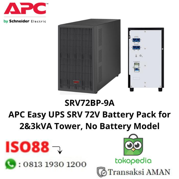 Jual SRV72BP-9A APC Easy UPS SRV 72V Battery Pack for 2&3kVA Tower - Jakarta Barat - ISO88 ...