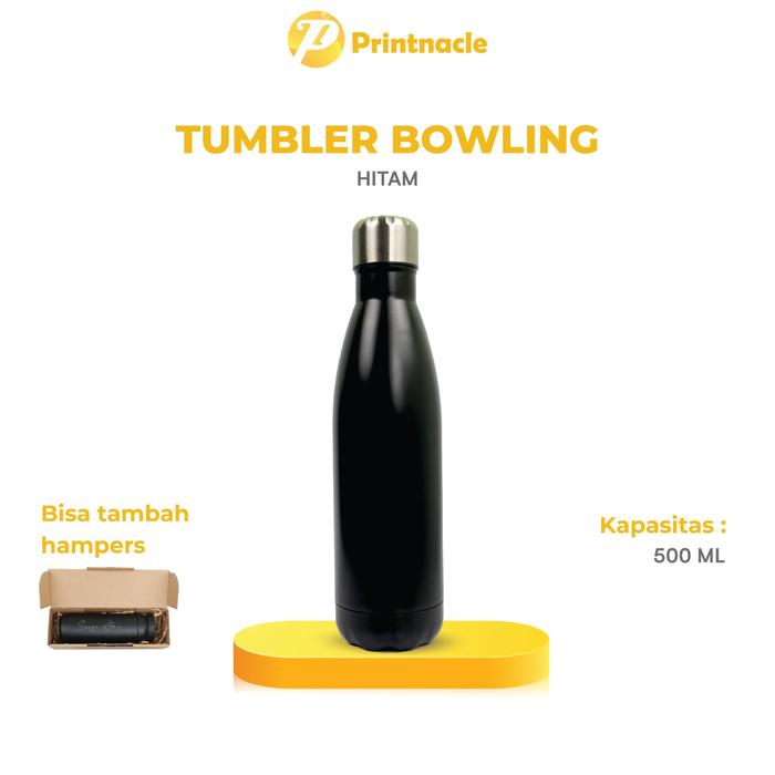 Jual Tumbler Custom Bowling 500ml Cetak Laser Grafir Logo Botol Minum ...
