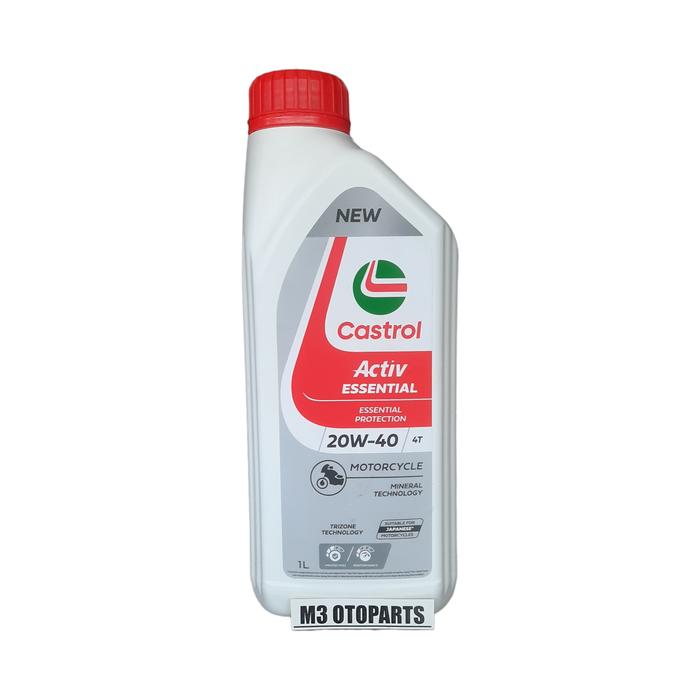 Jual Castrol Go Activ Essential 20W/40 | 1 Liter - Oli Motor Sport ...