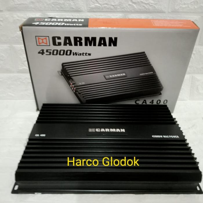 Jual Power CARMAN CA-400 Mosfet 4 Chanel 45000watt Amplifier Carman CA ...