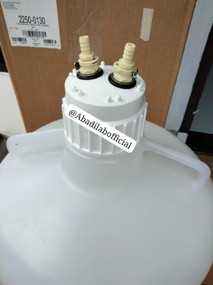 Jual Carboy 20 Liter PP Autoclavable with Quick-Filling/Venting Closures PP - Kota Bekasi ...