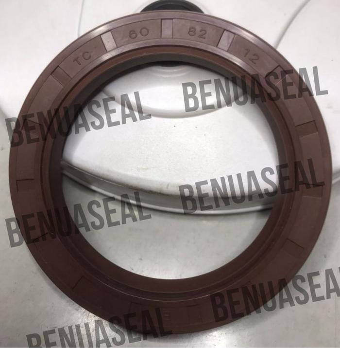 Jual OIL SEAL TC 60x82x12 FKM TC 60 82 12 VITON75 TC 60*82*12 FPM ...