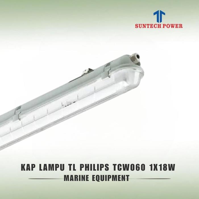Jual Kap Lampu Tl Philips TCW060 1 x 18 watt 220 volt Kap Lampu ...