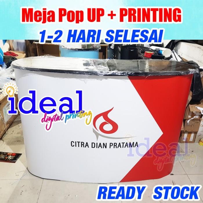 Jual Meja Pop up counter Meja Pameran Event desk SPG Seminar Bongkar ...