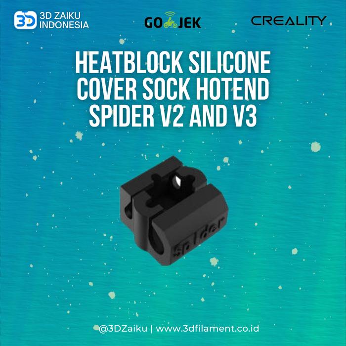 Jual Creality Spider V2 and V3 Heatblock SIlicone Cover Sock Hotend ...