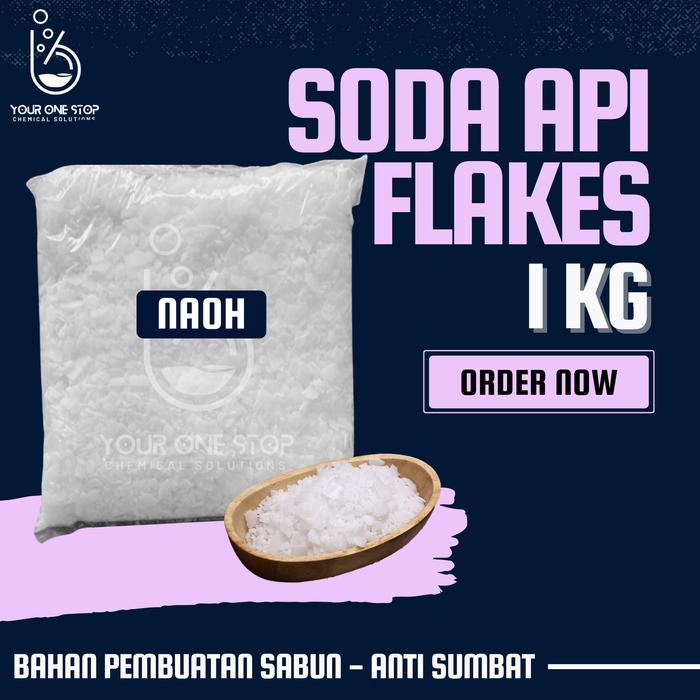 Promo Soda Api Flakes / Caustic Soda / NaOH 1 Kg - Jakarta Utara ...