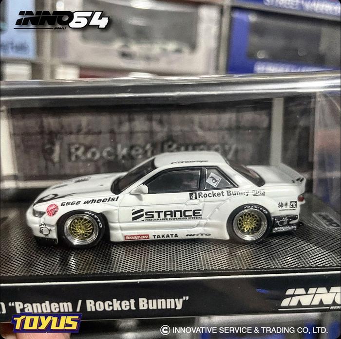 Jual Inno64 Inno - Nissan Silvia S13 V2 Pandem Rocket Bunny White - Jakarta Pusat - TOYUS TOY ...