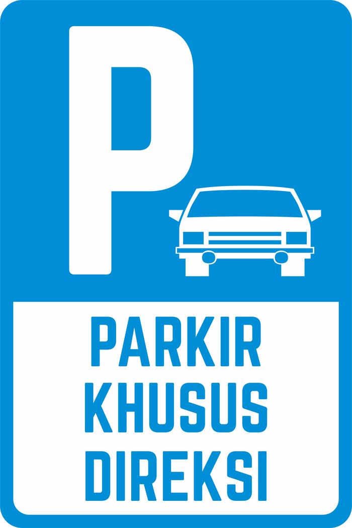 Jual Rambu Parkir Khusus Direksi 40cm x 60cm, 35cm x 50 cm, plat ACP ...