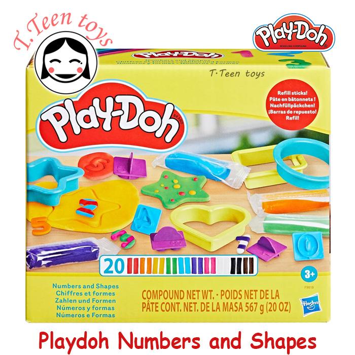 Jual Playdoh Numbers and Shapes Cetakan Play Doh Dough Playdough ...