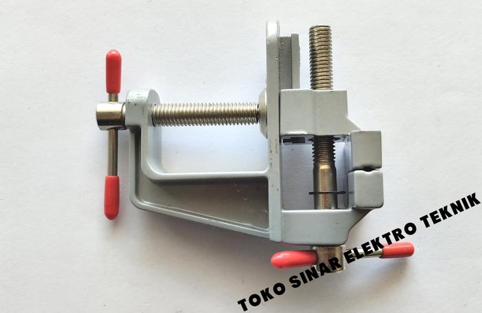Jual Ragum Mini Klem Penjepit Jepit Catok Kayu Meja Vice Clamp Holder ...