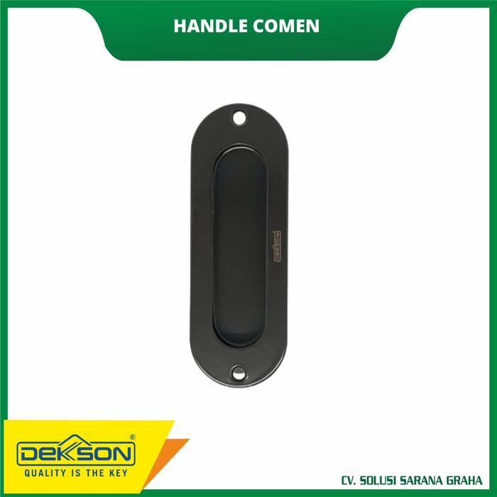 Jual Handle Pintu DEKKSON COMEN DKS 012 BLACK Pull Plate Pintu Sliding ...