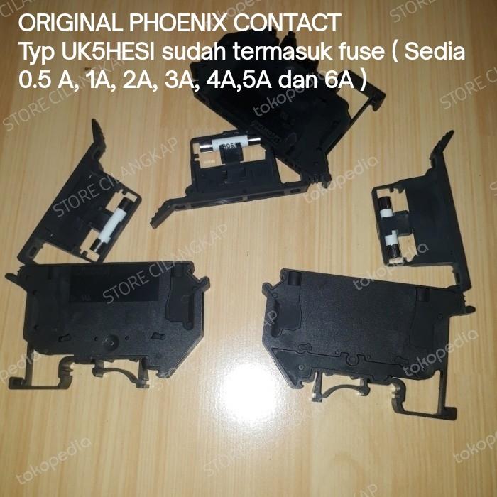Jual Phoenix Contact UK5-HESI - Fuse Modular Terminal Block-3004100 ...