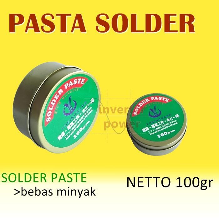 Jual PASTA SOLDER BEBAS TIMAH MINYAK SOLDERING PASTE FLUX 100GRAM ...