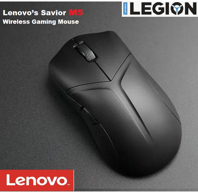 Jual Mouse Gaming Wireless Lenovo Legion M5 With RGB non baterai ...