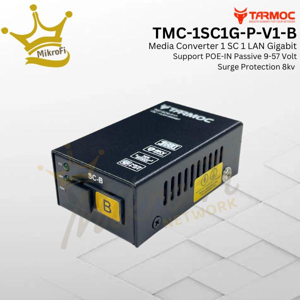 Jual Tarmoc TMC-1SC1G-P-V1 | 1 FO 1 LAN Gigabit POE IN 9-57V HTB Mini ...