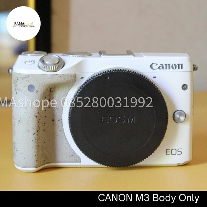 Jual CANON MIRRORLESS EOS M3 BODY ONLY MINUS NOT M10 M100 M6 M5 M50 RP R8 - Kota Ambon ...