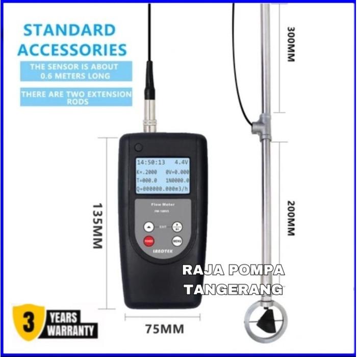 Jual Open Channel Current Flow Meter Water Rate FM100V5 River Lake FM ...