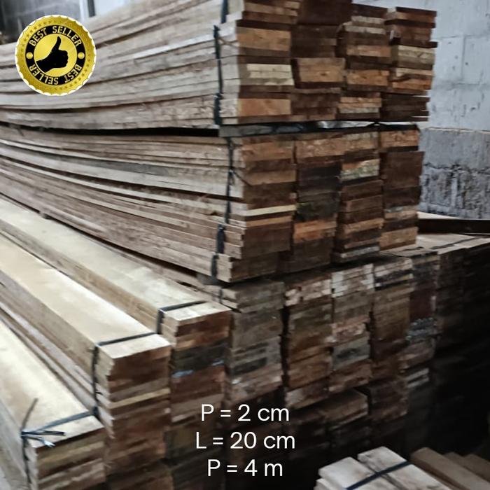 Jual Papan Cor Kayu Borneo Lokal 2 x 20 x 4m - Jakarta Utara - ThaHa ...