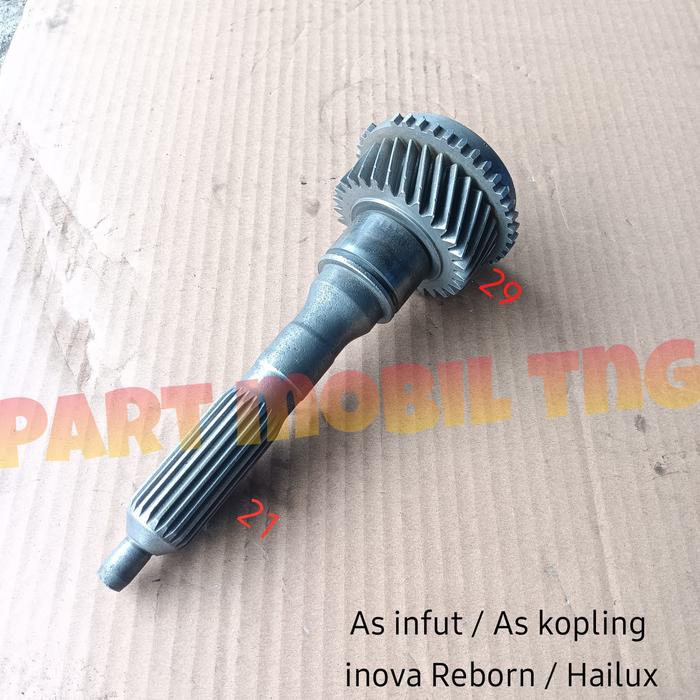 Jual Infut Input Shaft As Kopling Gigi 4 Toyota Hilux Innova Reborn ...