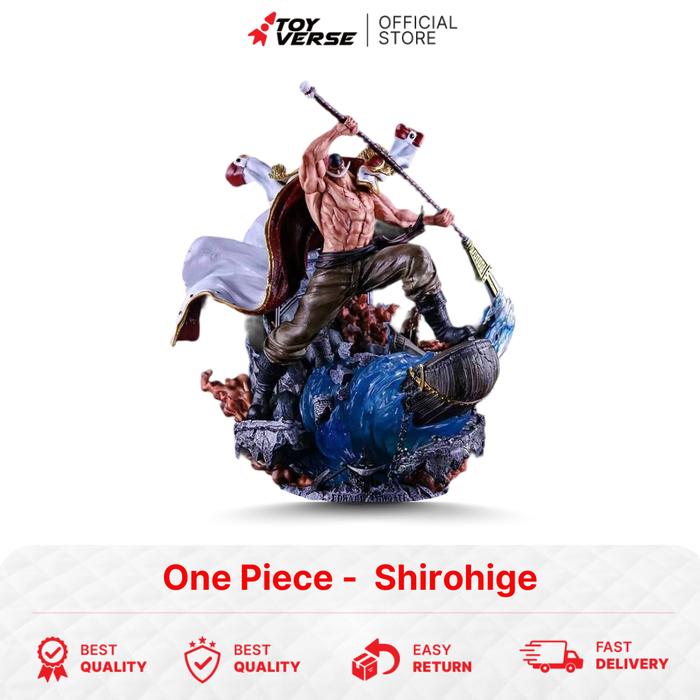 Jual One Piece Figure Shirohige Anime Karakter One Piece Statue ...
