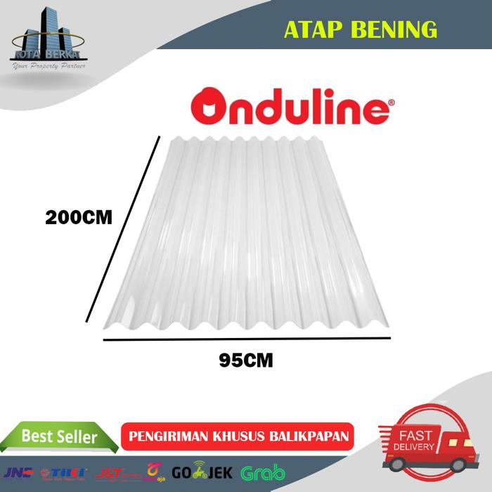 Jual ATAP TRANSPARAN ONDUCLAIR / ATAP GELOMBANG BENING ONDULINE - Kota ...