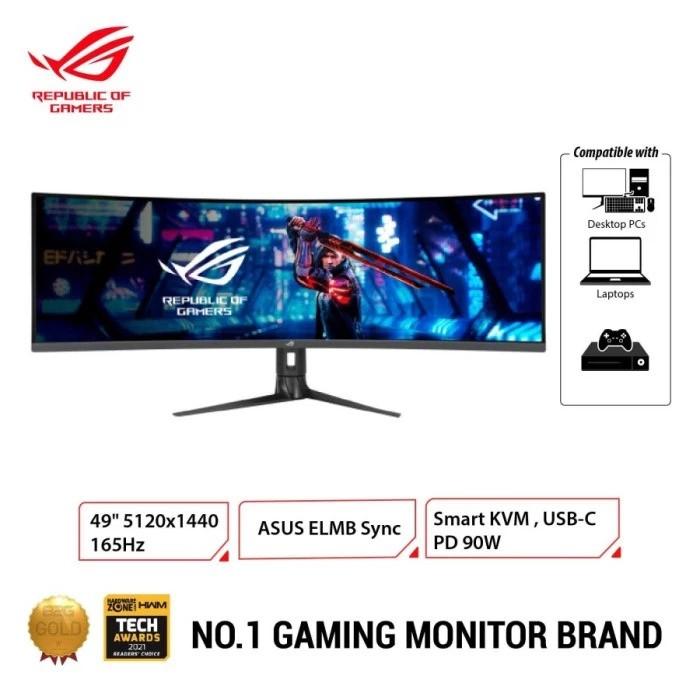 Promo ASUS ROG Strix XG49WCR | 49" Double QHD 1ms 165Hz Gaming Monitor ...